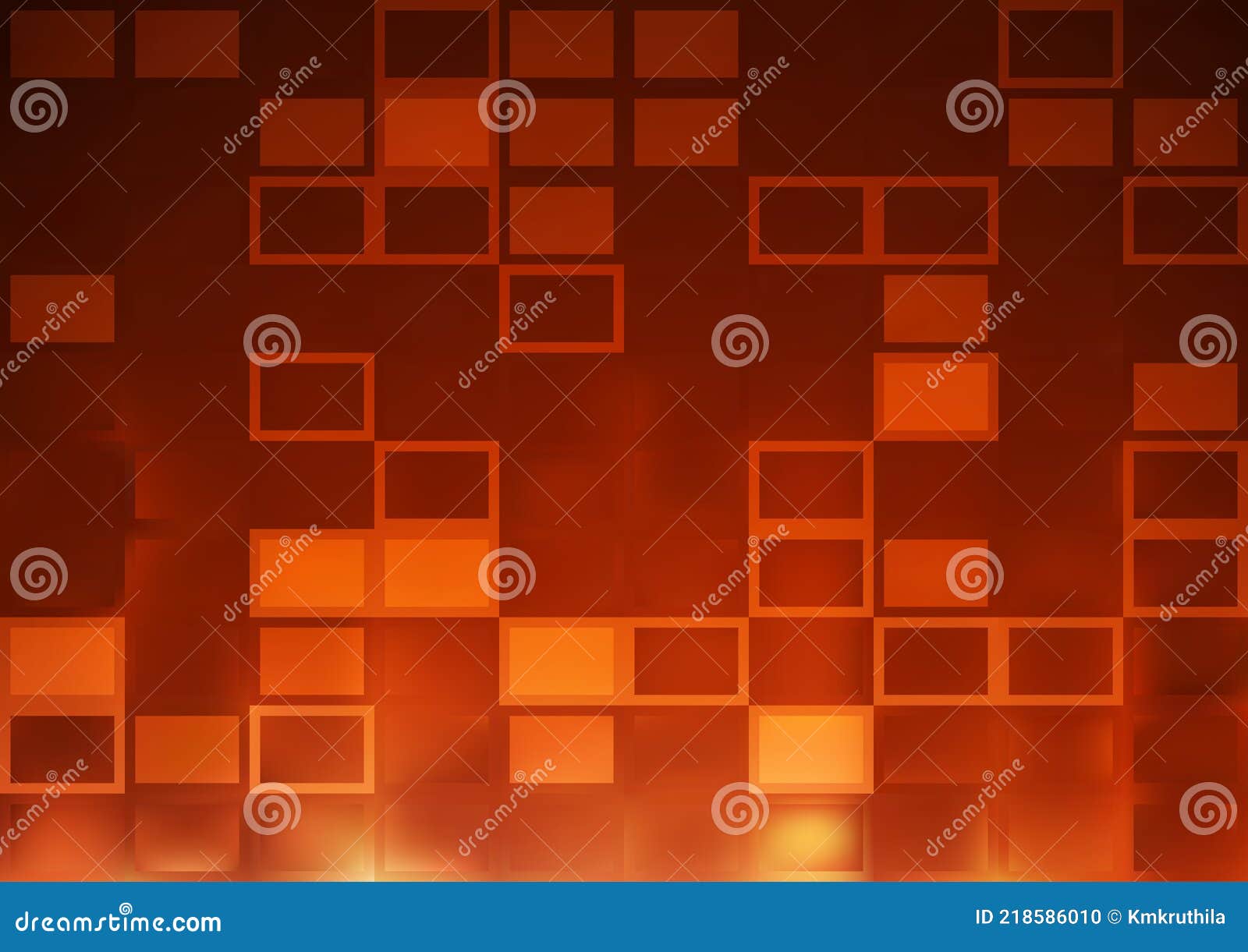Red and Orange 3D Square Cube Background Graphic Stock Vector ...