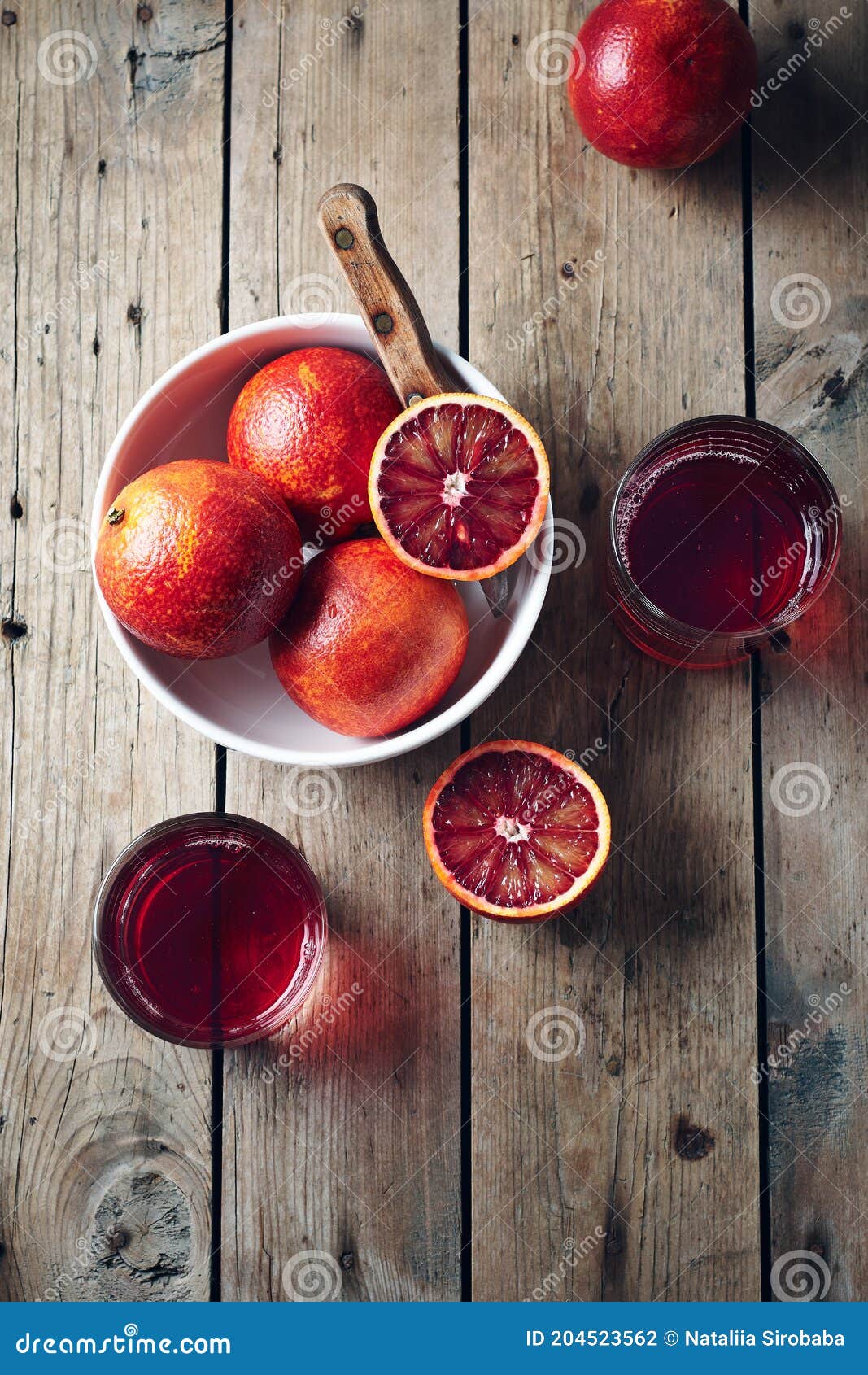 Red Orange Drink and Fresh Oranges Stock Photo - Image of beverage ...