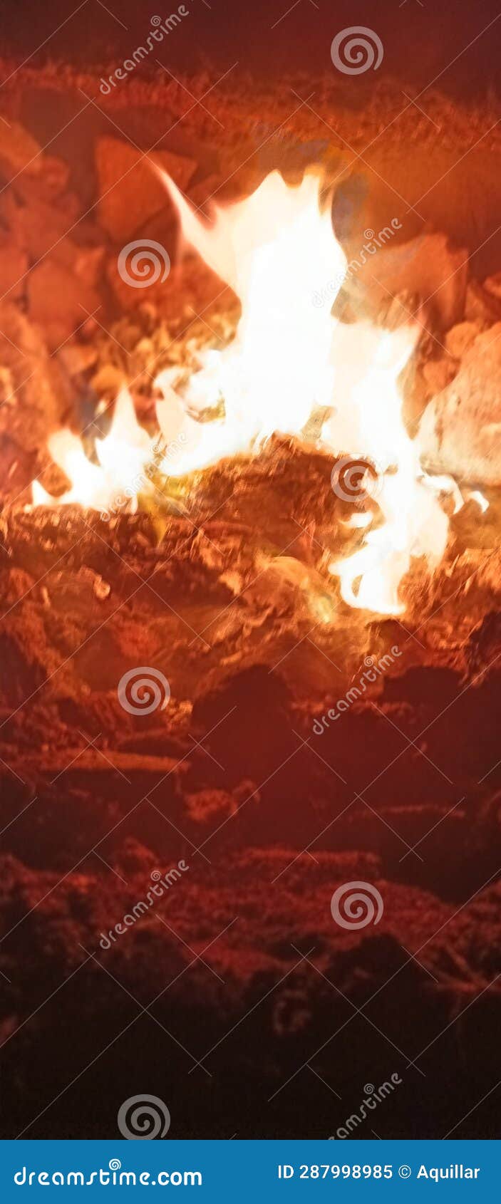 Red Orange Fire Burning Wavy Stock Image - Image of bonfire, wavy ...