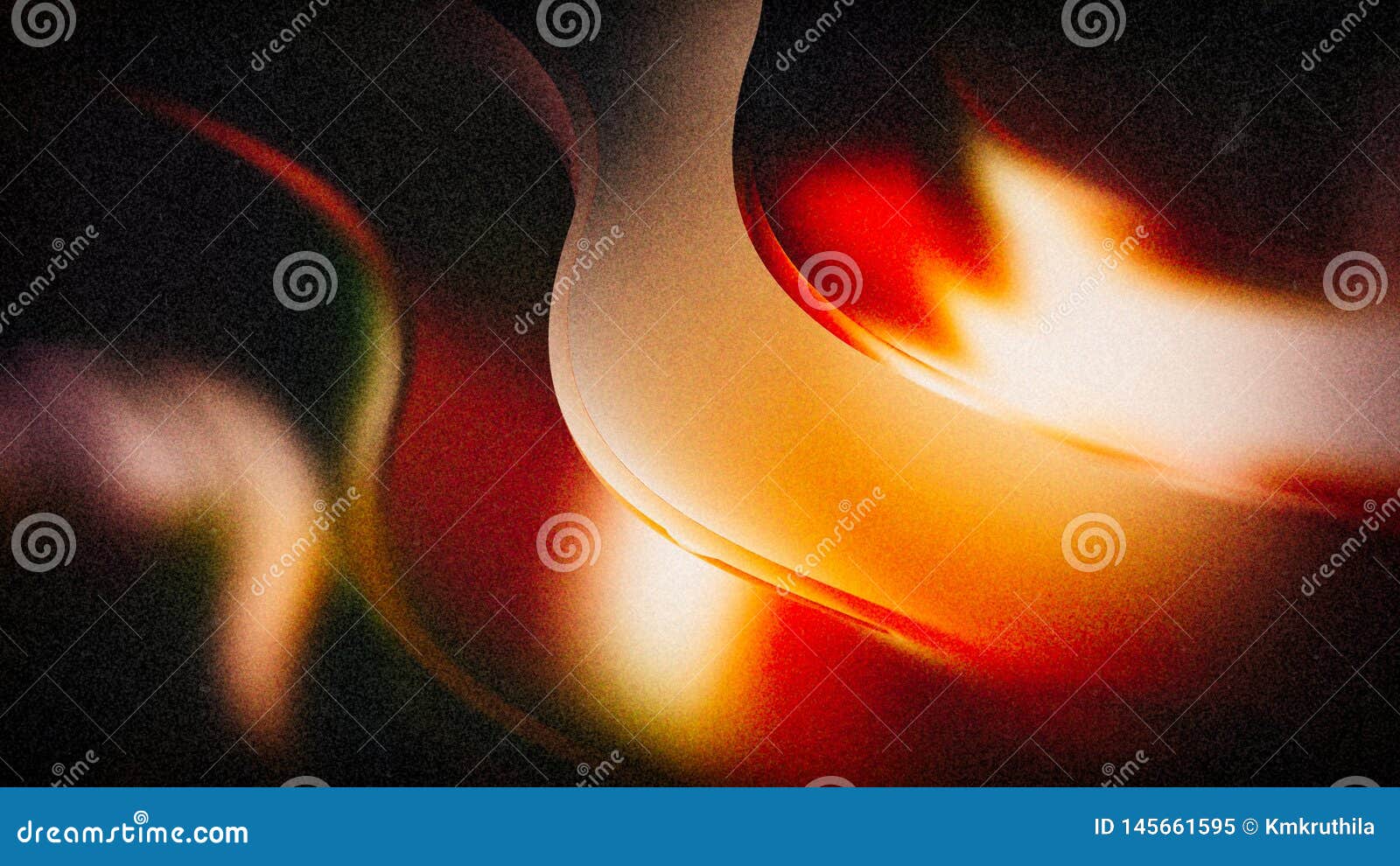 Red Orange Light Beautiful Elegant Illustration Graphic Art Design ...