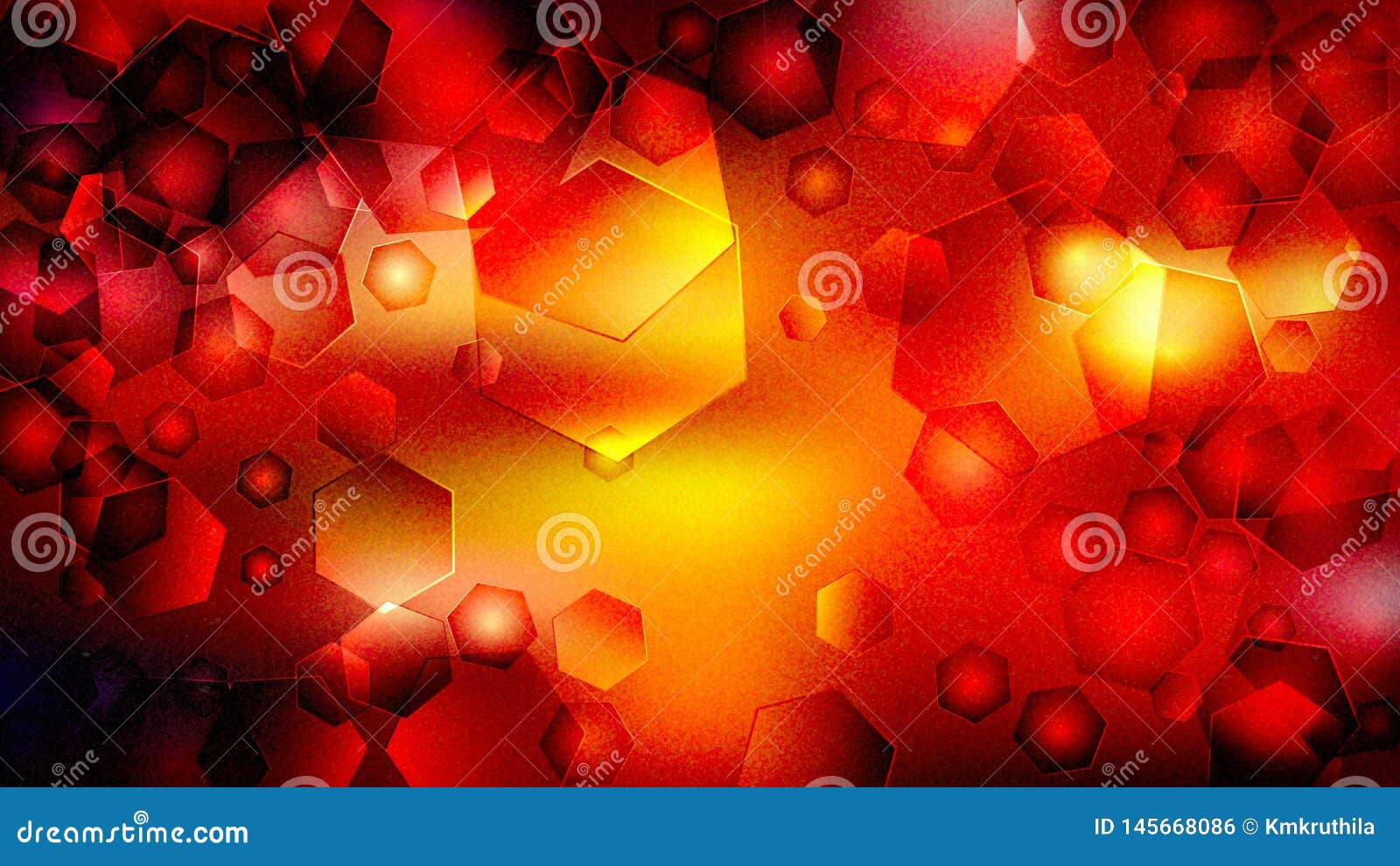 Red Orange Light Beautiful Elegant Illustration Graphic Art Design ...