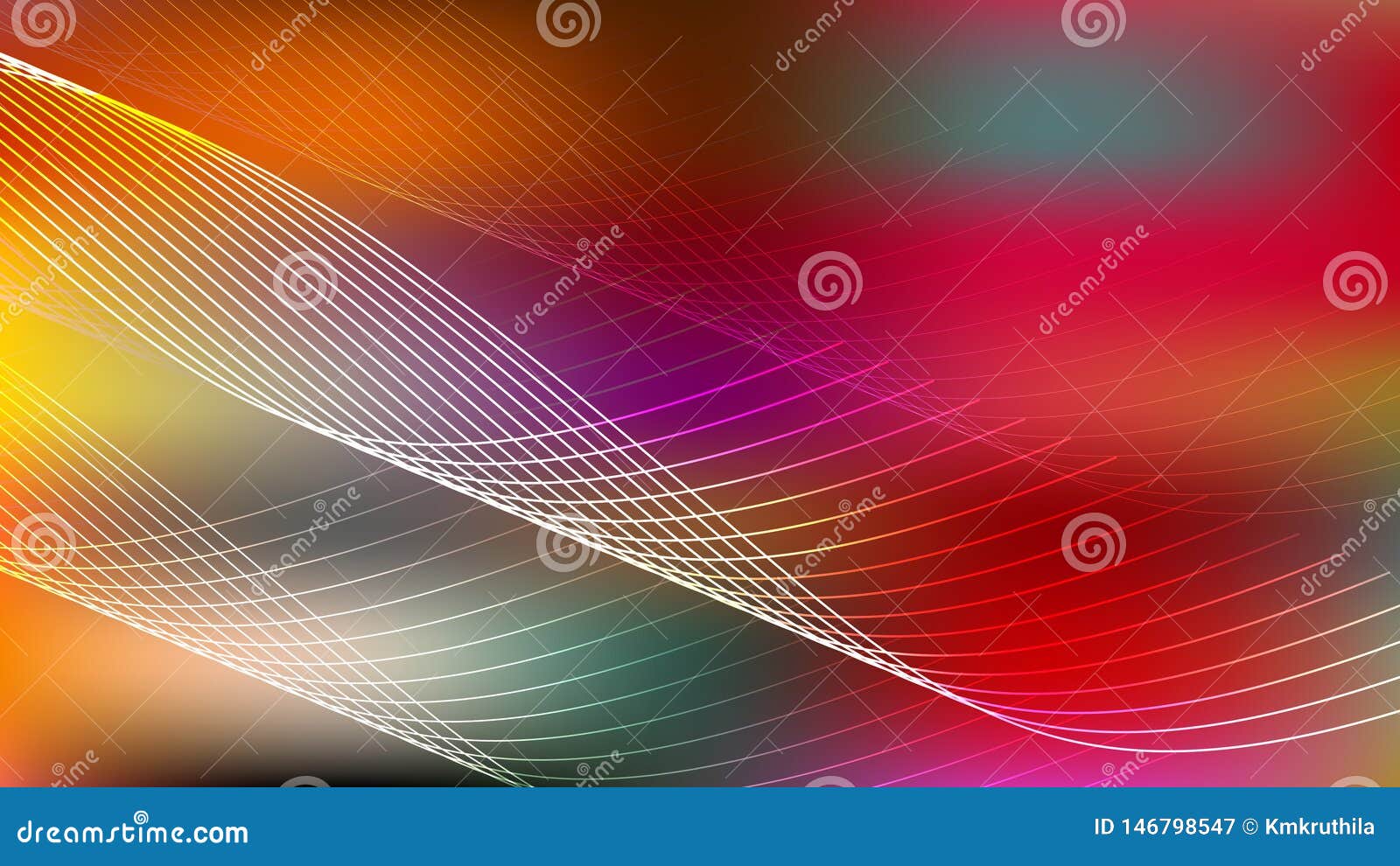 Red Orange Line Background Beautiful Elegant Illustration Graphic Art ...