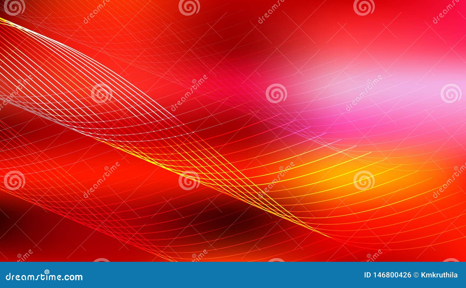 Red Orange Line Background Beautiful Elegant Illustration Graphic Art ...