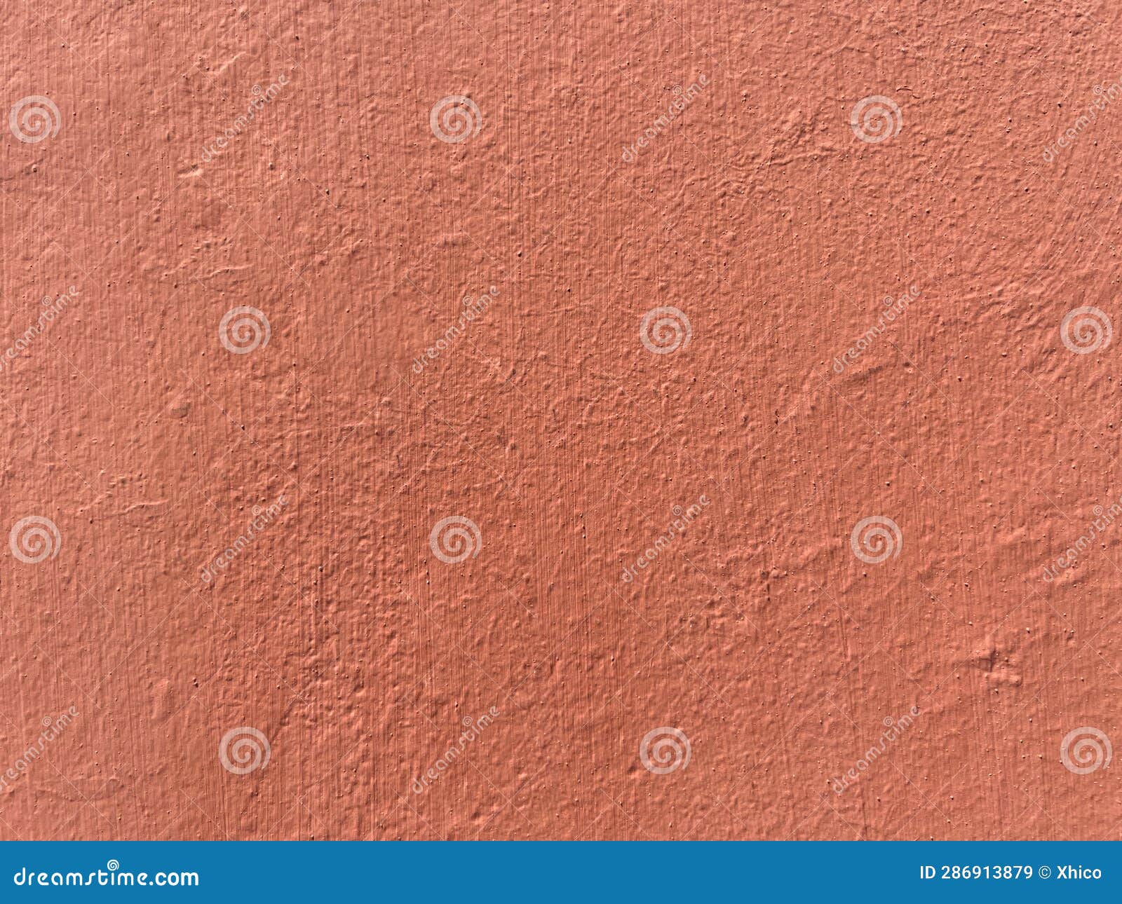 Red-orange Plaster Wall Texture Background in Oaxaca, Mexico Stock ...