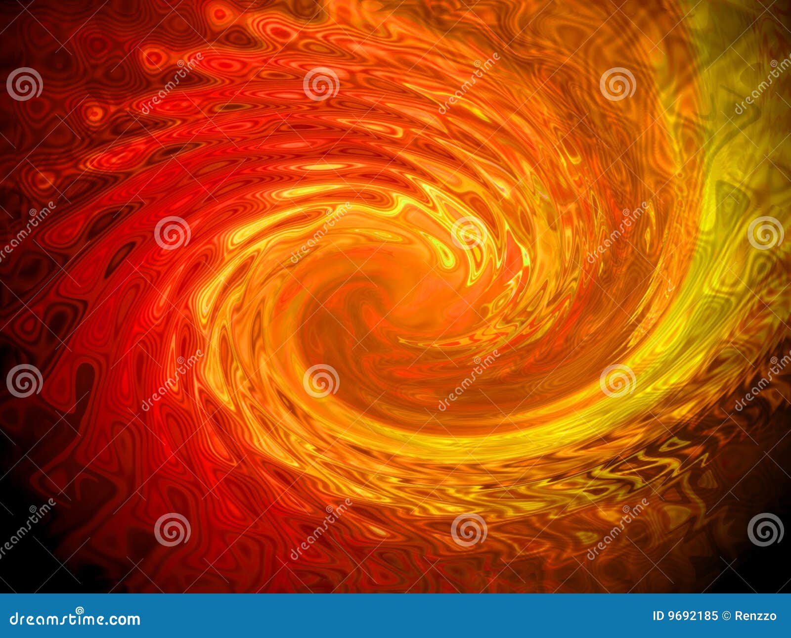 Red Vortex Wallpaper