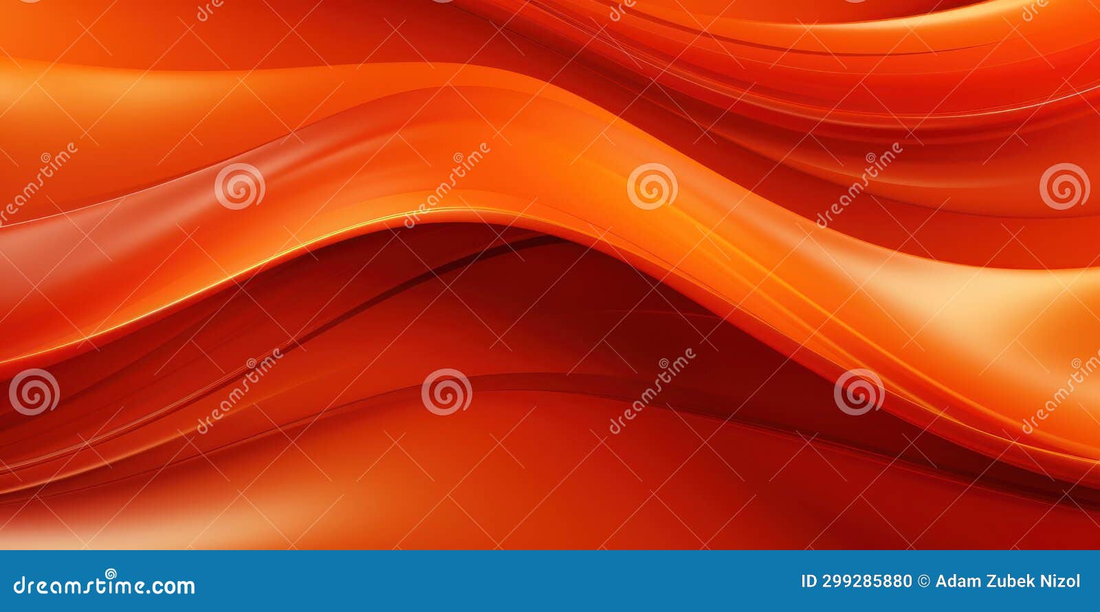 A Red and Orange Wavy Lines Stock Illustration - Illustration of ...