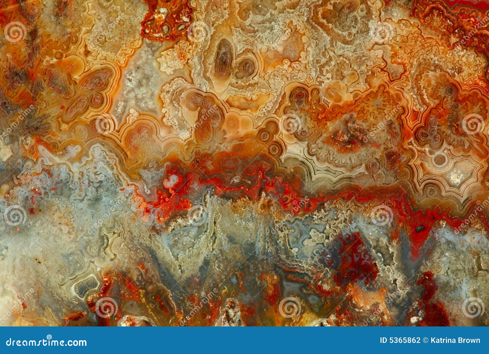 Red Orange and White Beautiful Natural Geode Backg Stock Photo - Image ...