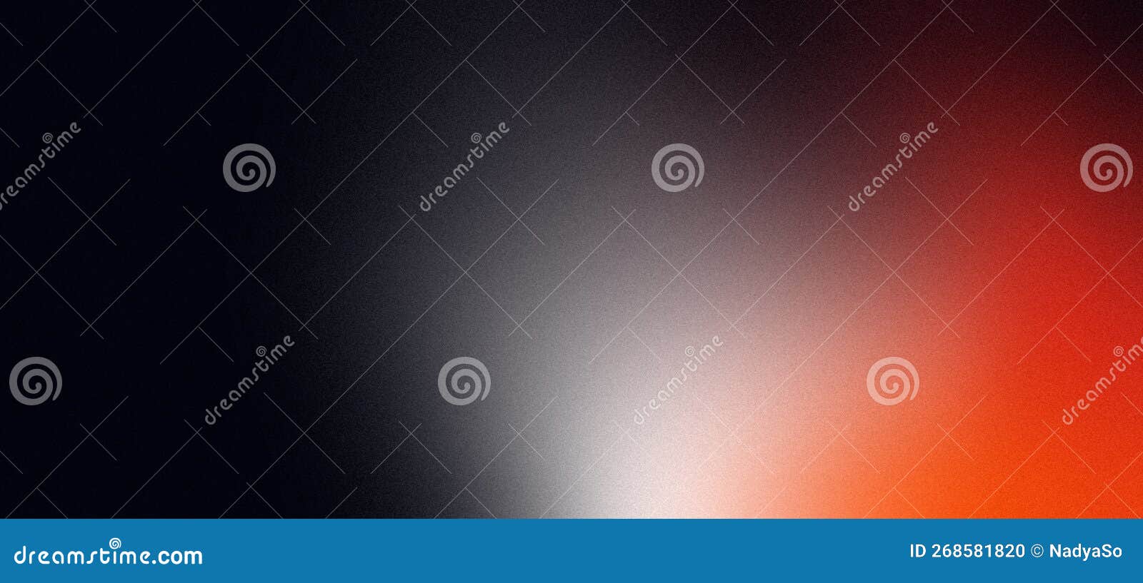 Red Orange White Illuminated Spots on Black, Grainy Color Gradient ...