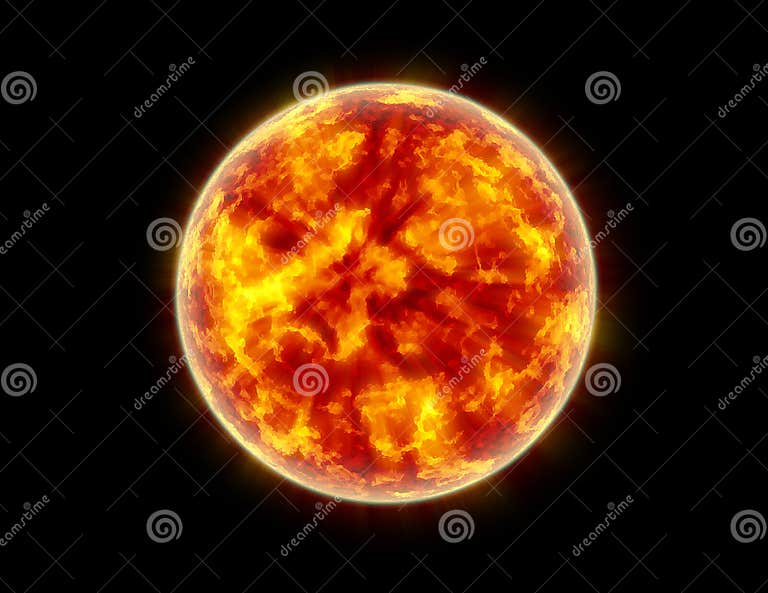 Red Orb stock illustration. Illustration of isolated, sphere - 6411535
