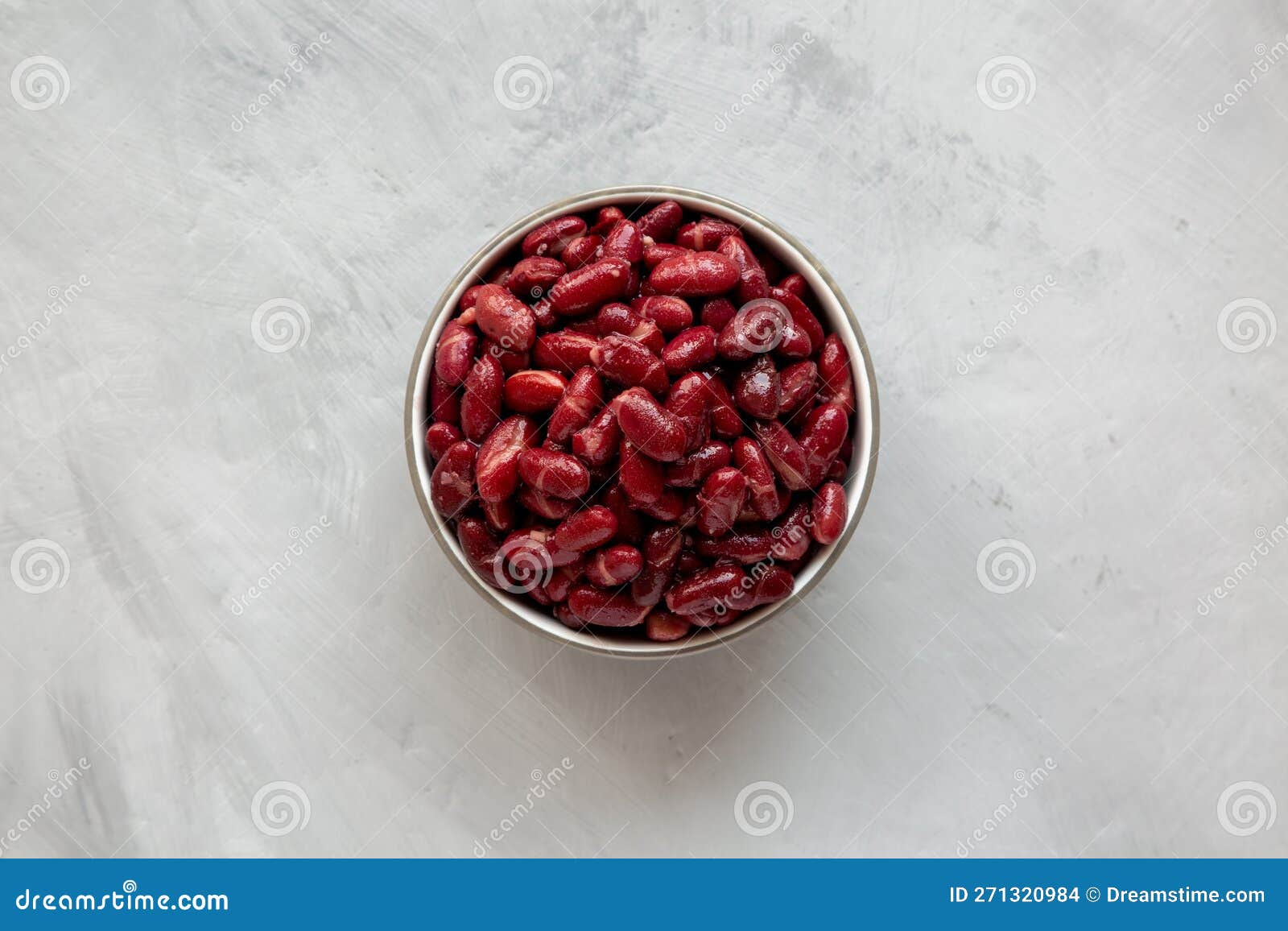 Red Organic Kidney Beans in Brine Stock Photo - Image of view, healthy ...