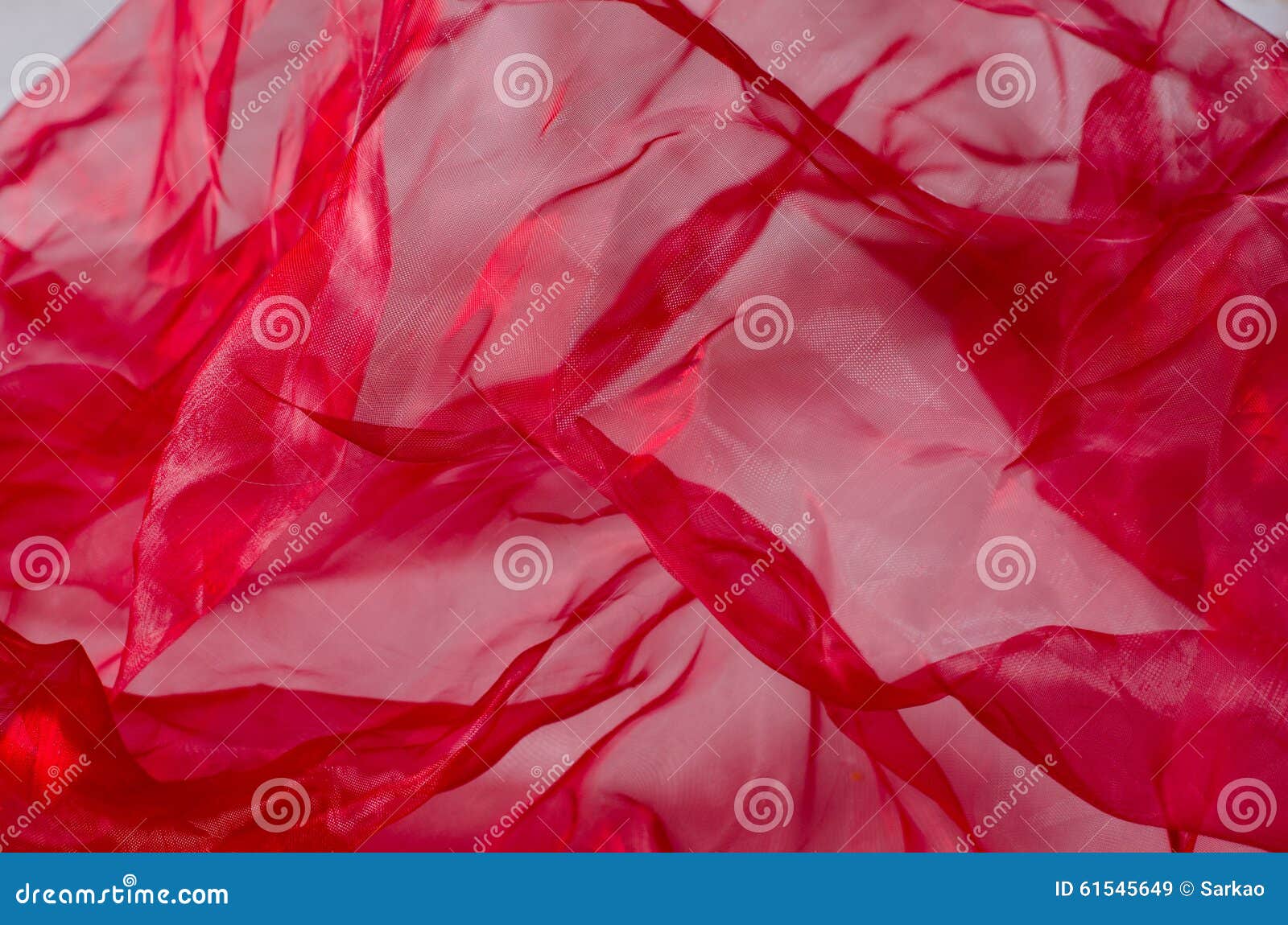 Red organza stock image. Image of structure, transparent - 61545649