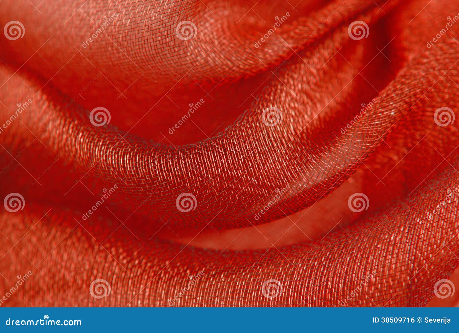 Red organza fabric stock photo. Image of macro, organza - 30509716