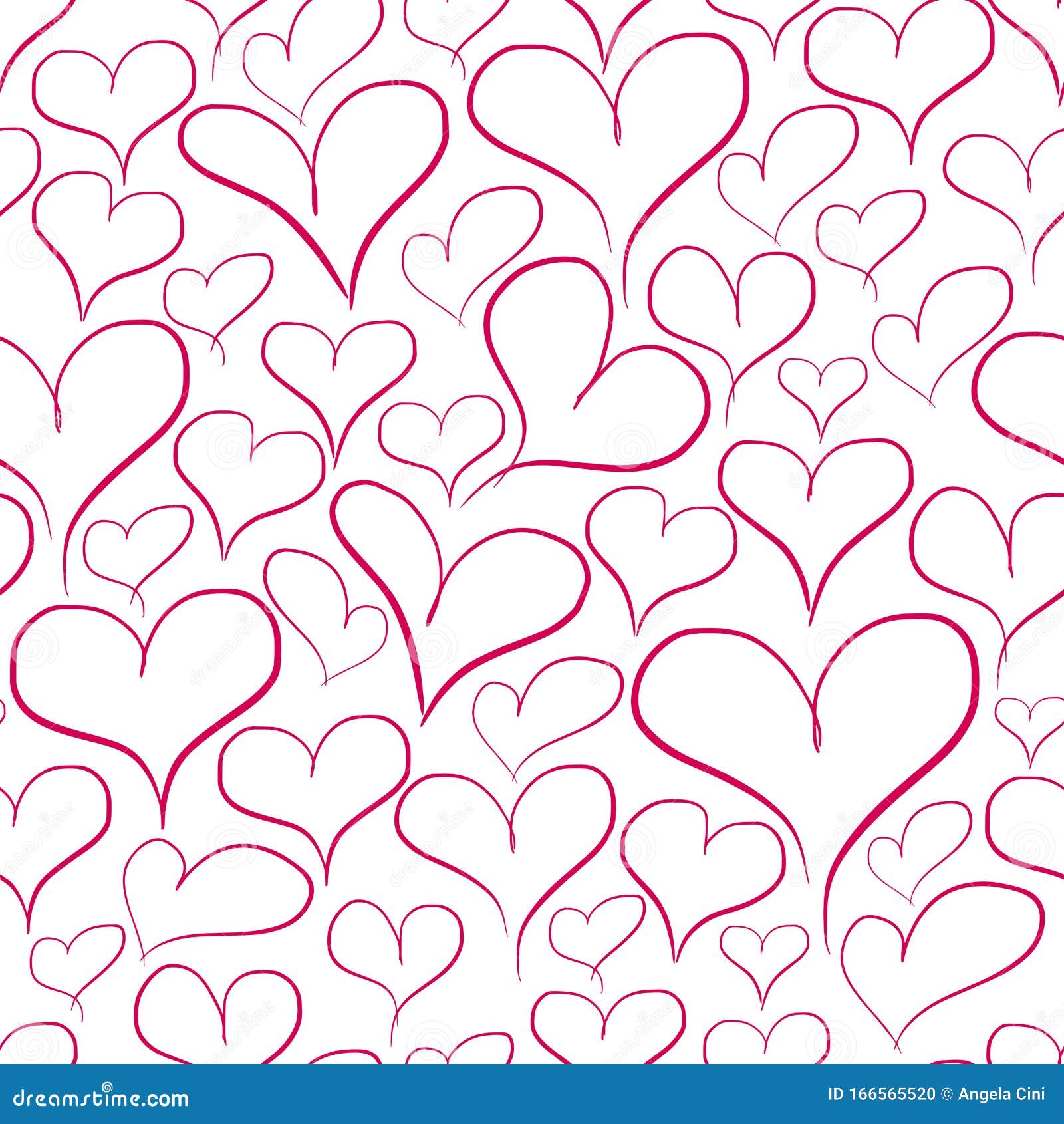 Heart Outline Pattern