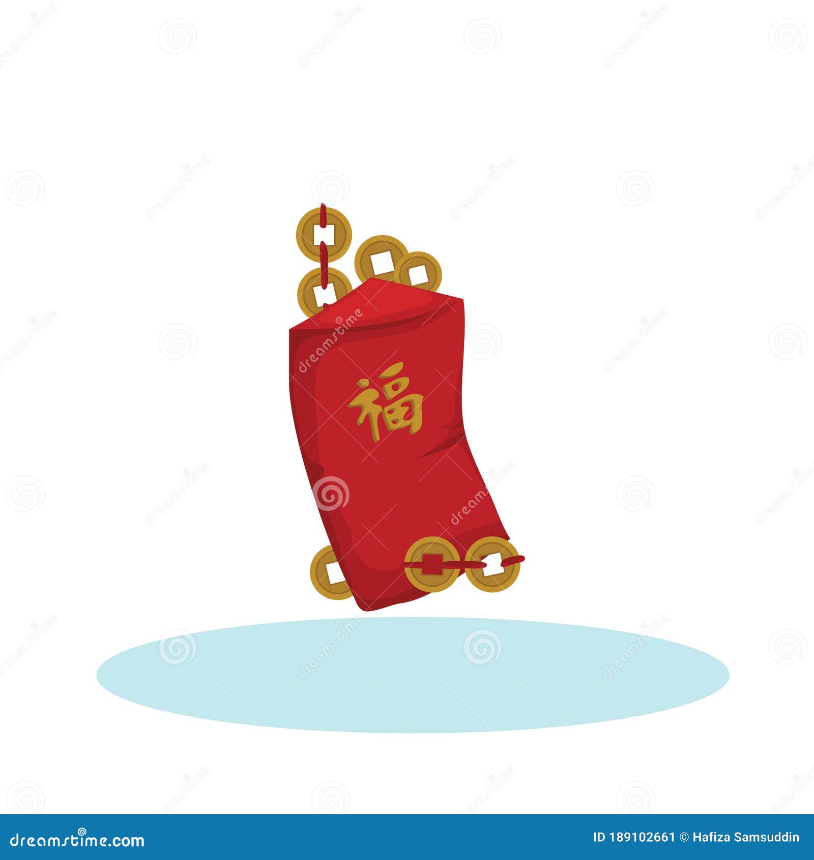 Red Packet. Vector Illustration Decorative Design Stock Vector ...