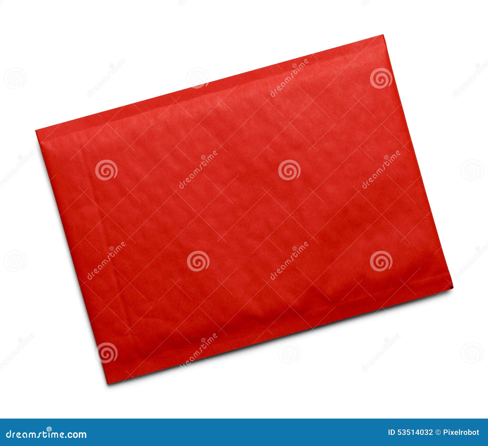 Red Padded Envelope stock photo. Image of bubble, ideas - 53514032