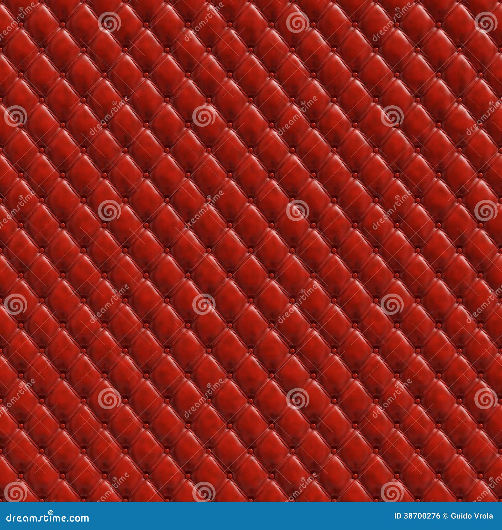 Red Padding Seamless Texture Stock Illustration - Illustration of couch ...