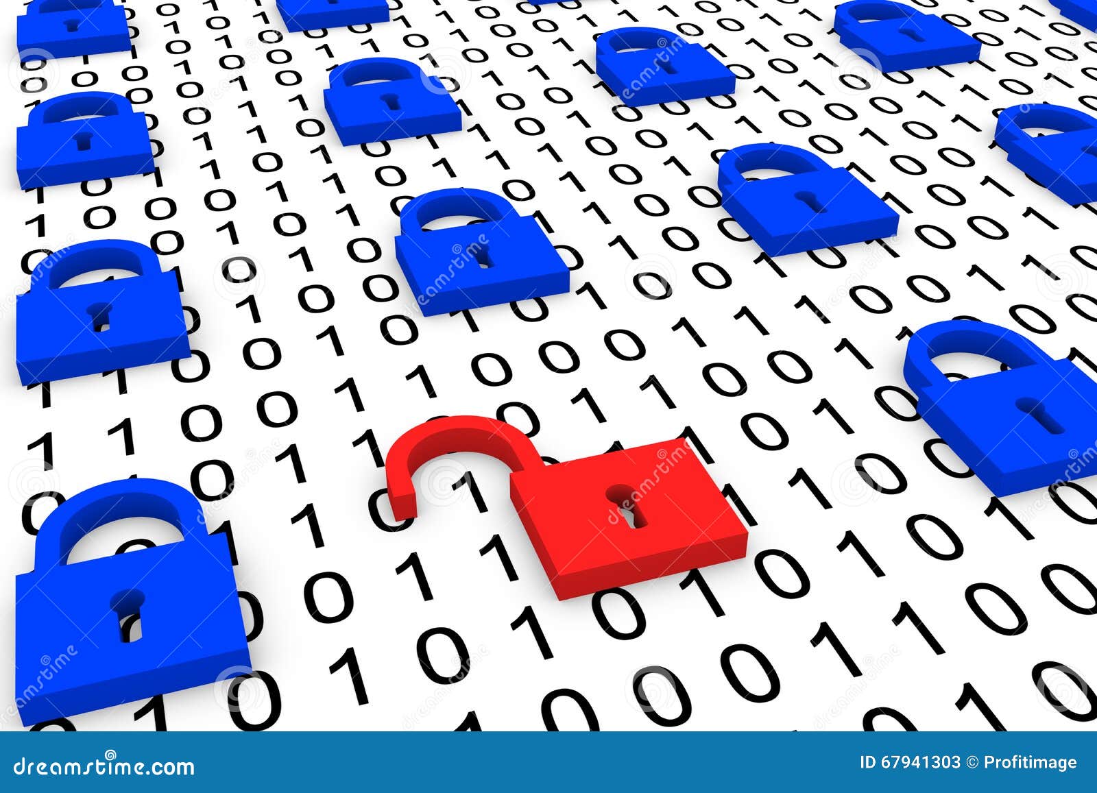 Red padlock stock illustration. Illustration of cracking - 67941303