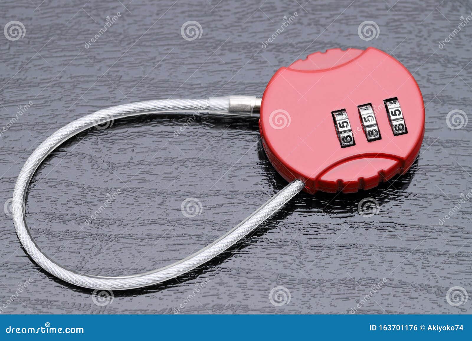 Red padlock lock stock photo. Image of protect, mini - 163701176