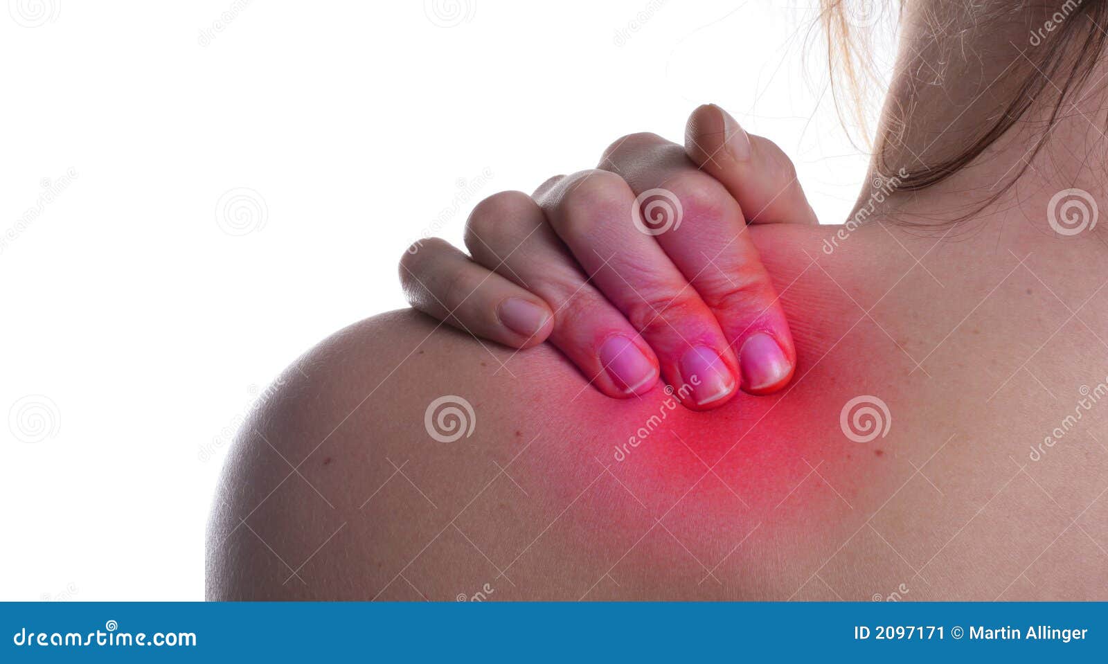 Red Pain stock image. Image of chiropractor, sport, injured - 2097171