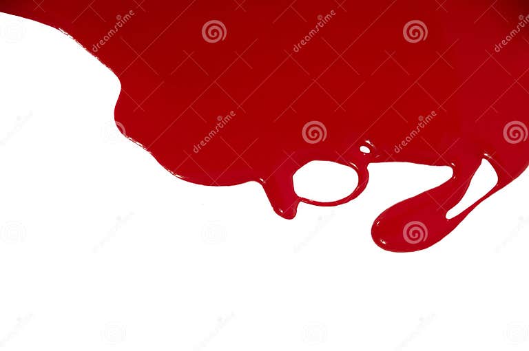 Red paint stock image. Image of painter, blend, fluid - 5408937