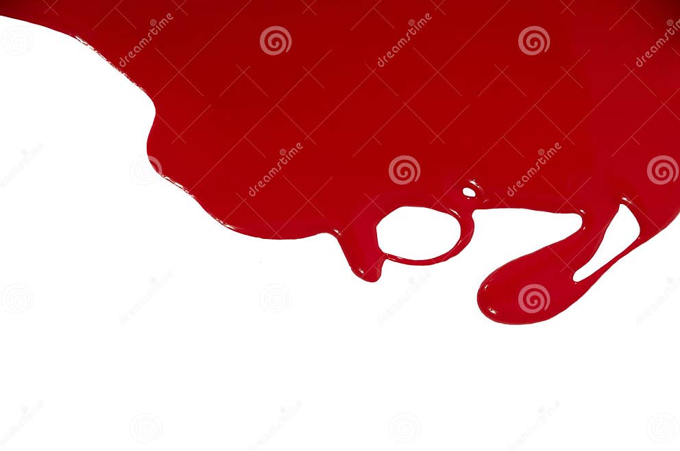 Red paint stock image. Image of painter, blend, fluid - 5408937