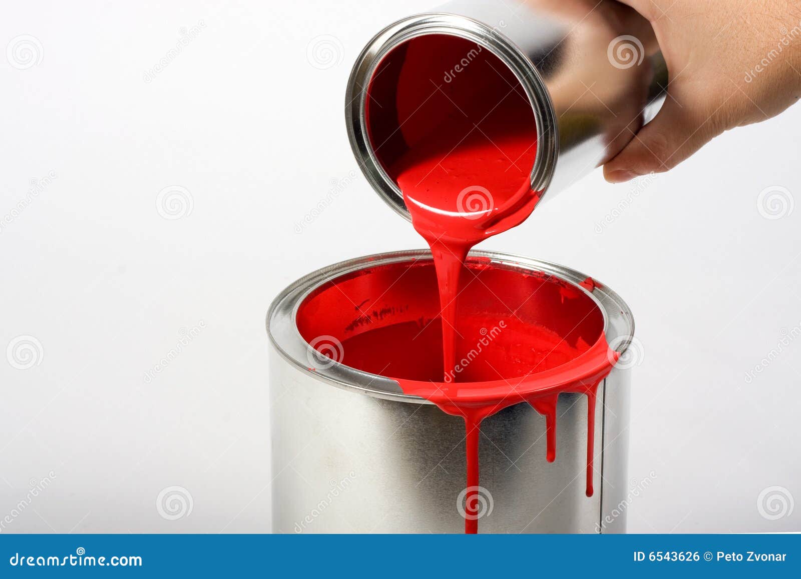 Red Paint stock photo. Image of paint, size, hand, dripping - 6543626