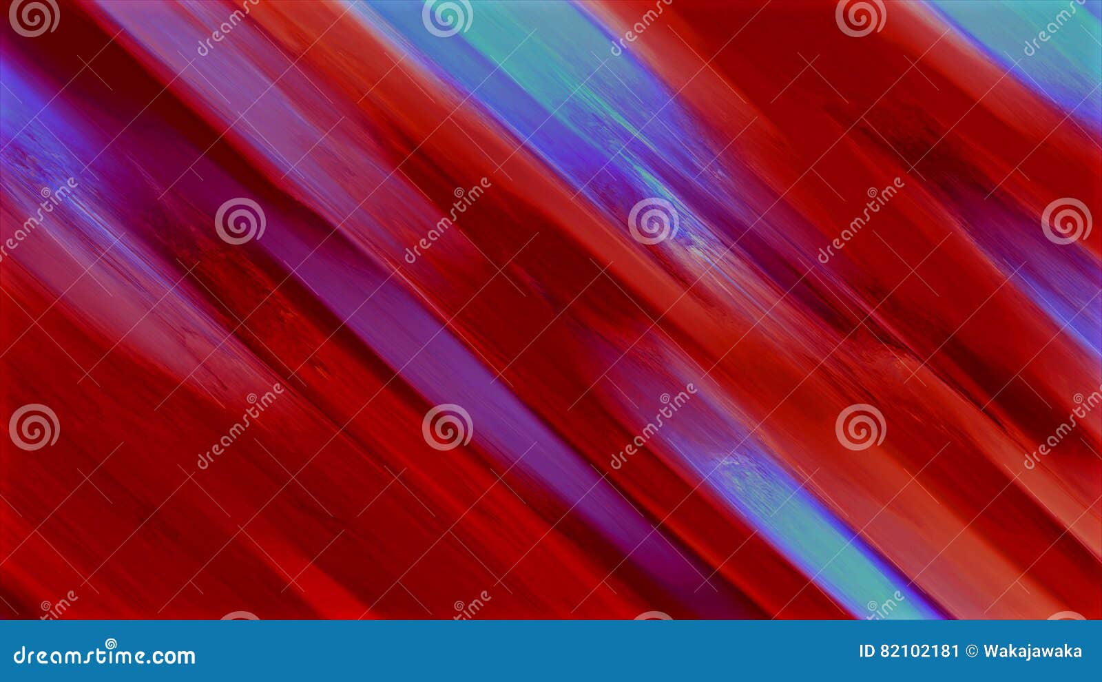 Red Paint Abstract Colourful Exposure Effect Stock Illustration ...