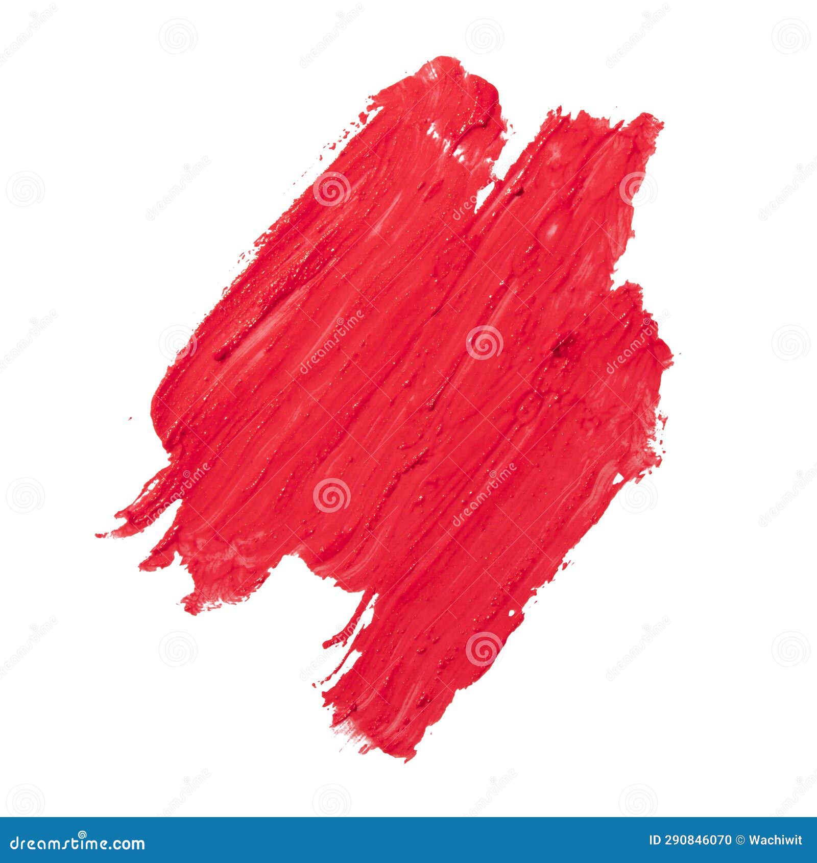 Red paint brush strokes stock photo. Image of decoration - 290846070