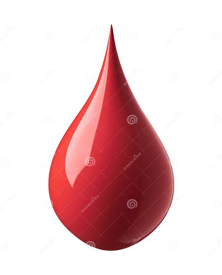 Red paint drop stock image. Image of isolated, background - 43191069