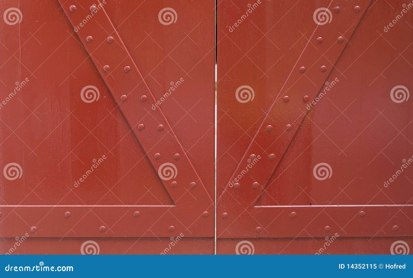 Red paint metal gate stock image. Image of manhole, door - 14352115