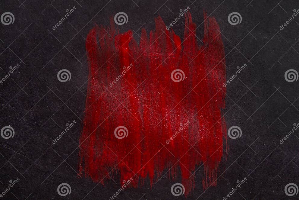 Red paint on paper stock illustration. Illustration of blood - 99075065
