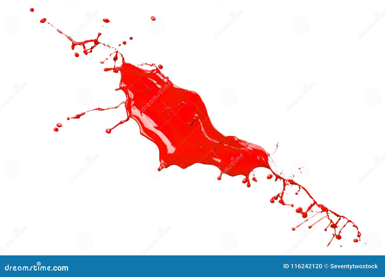 Red paint splash stock photo. Image of shiny, bright - 116242120