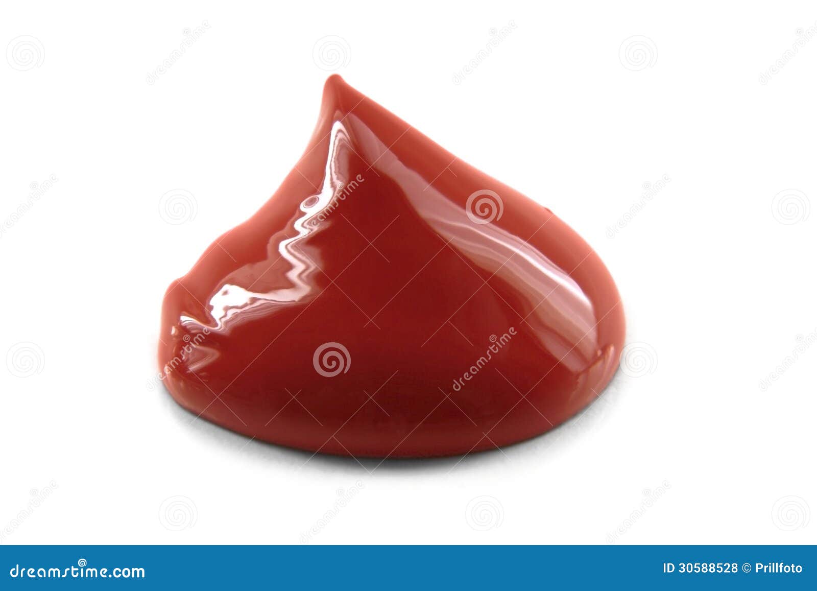 Red paint spot stock photo. Image of freshness, molten - 30588528