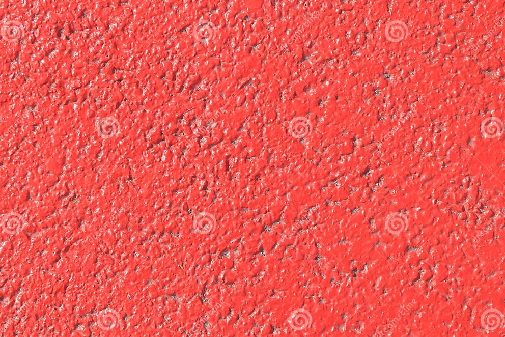 Red Painted Asphalt Texture. Stock Image - Image of painting, painted ...