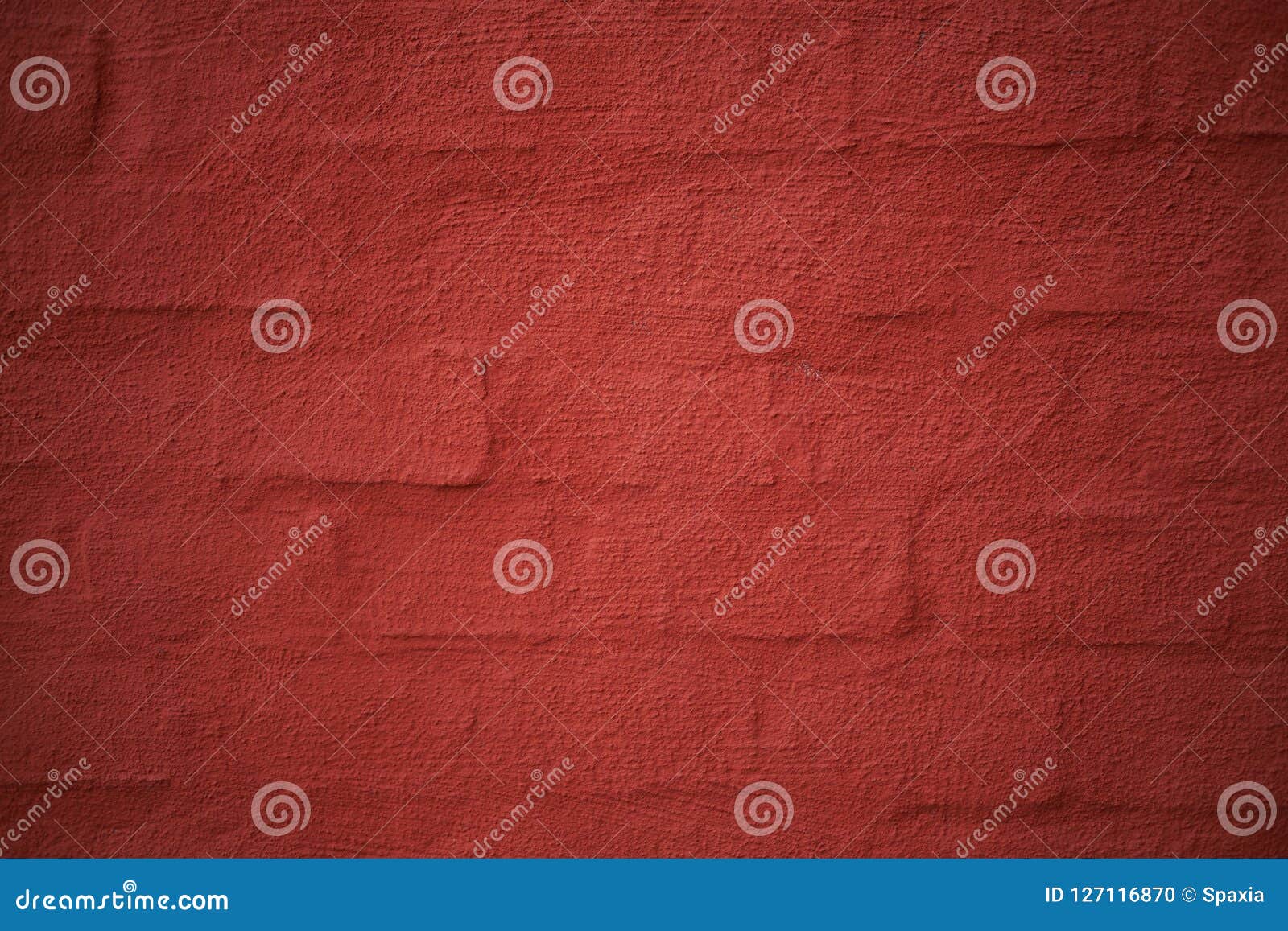 Red painted brick wall stock photo. Image of wall, wallpaper - 127116870