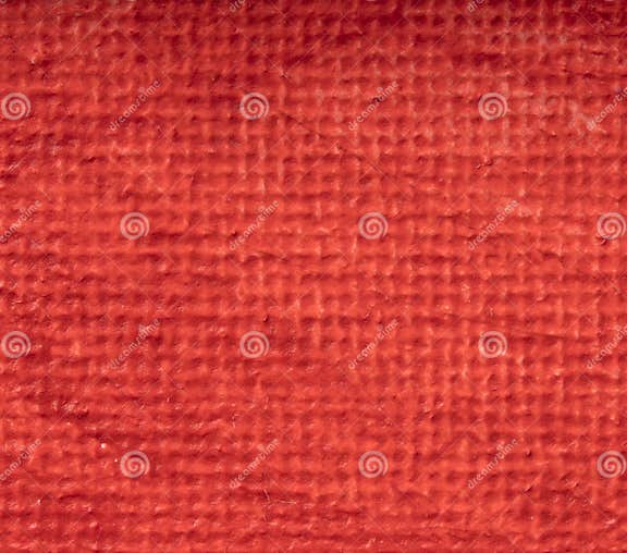 Red Painted Canvas, Red Abstract Background, Closeup Stock Image ...