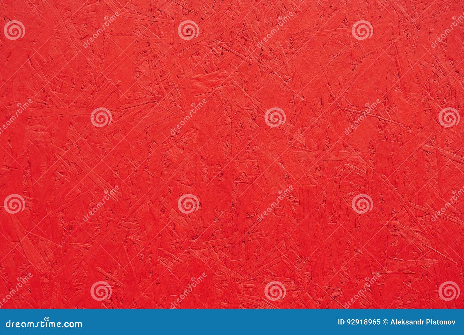 Red Painted Wood Chipboard Texture Background. Stock Image - Image of ...