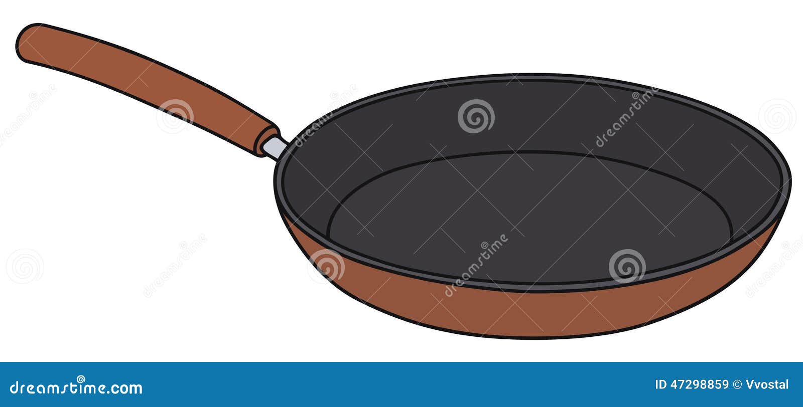 Red Pan Cartoon Vector | CartoonDealer.com #47298859