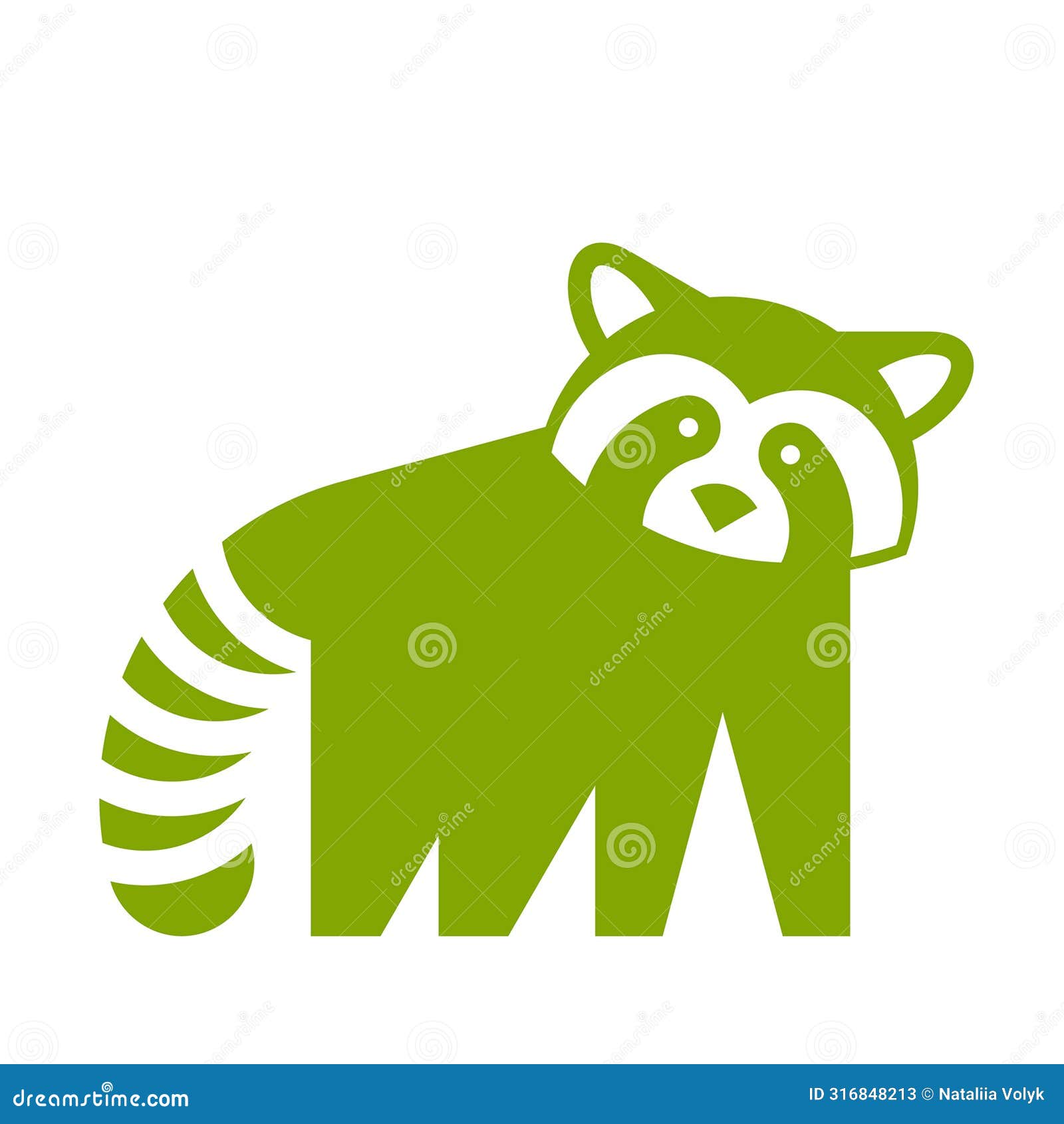 Red panda logo stock vector. Illustration of cartoon - 316848213