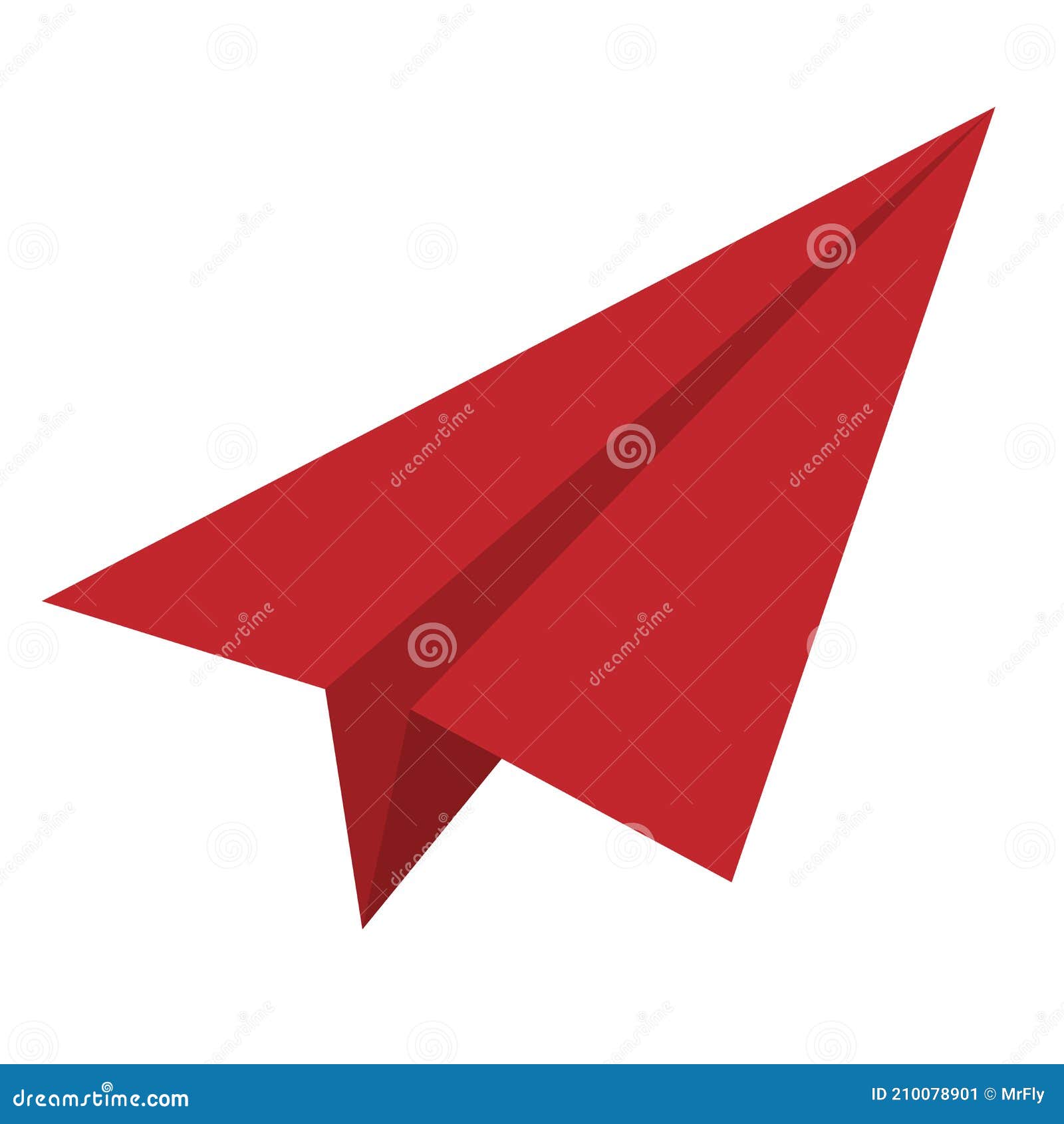 Red Paper Airplane Icon Stock Illustrations – 924 Red Paper Airplane ...