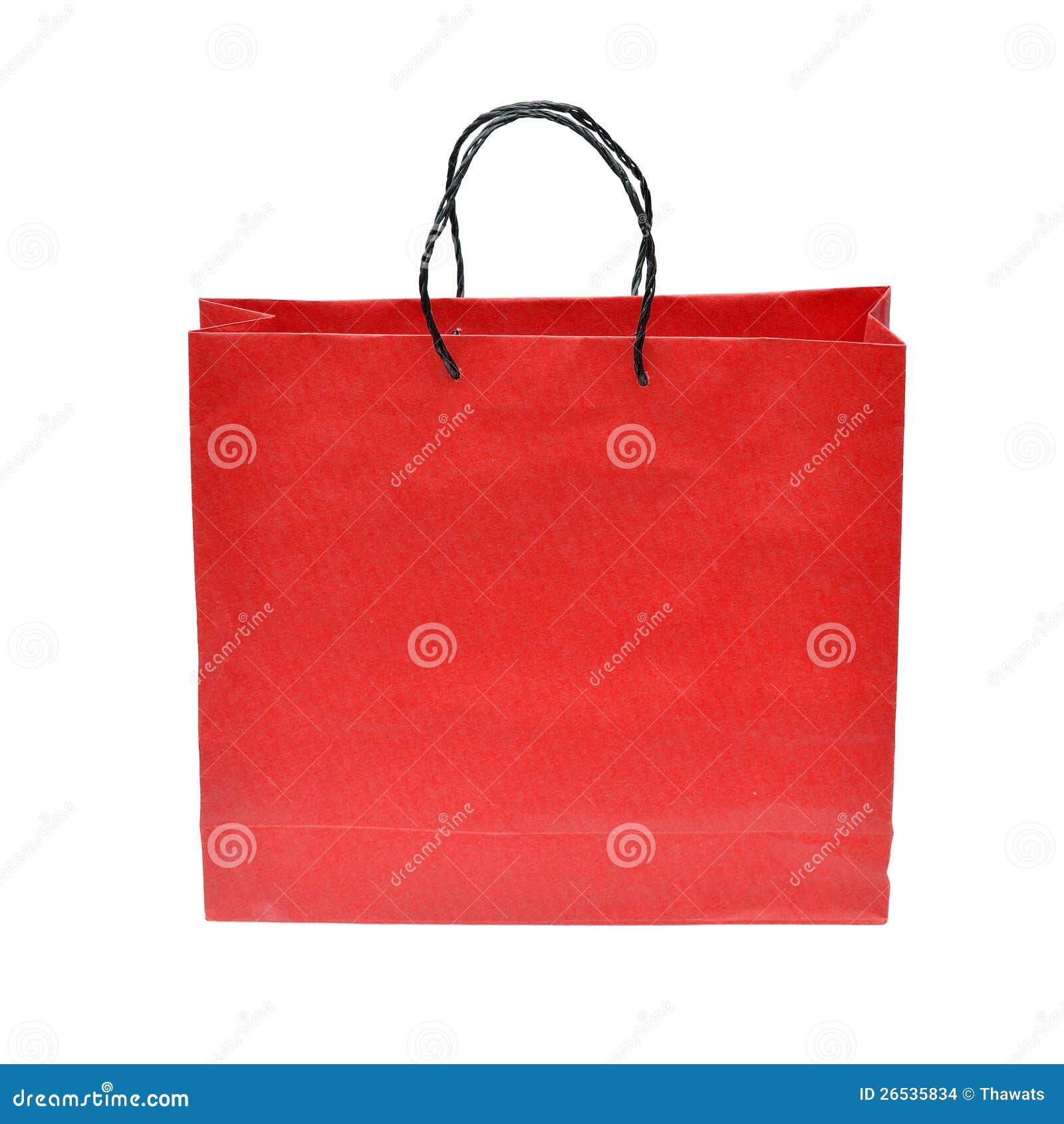 Red paper bag stock photo. Image of gift, customer, carry - 26535834