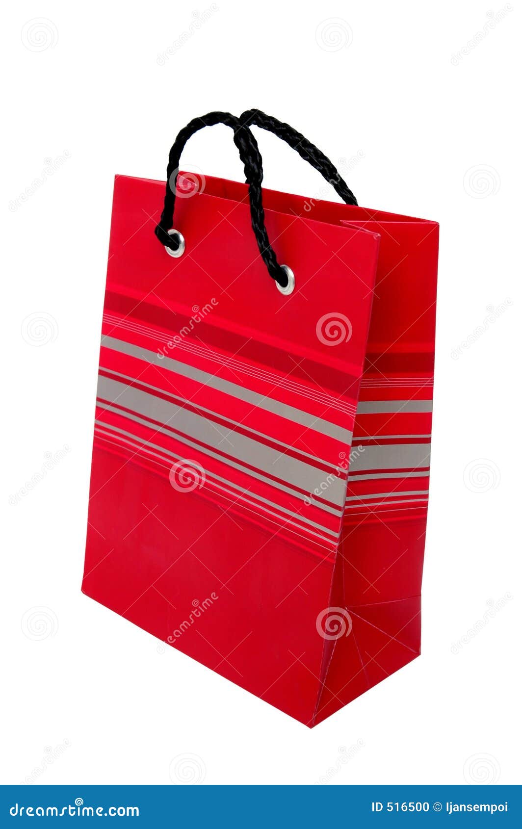 Red paper bag stock photo. Image of lines, paper, line - 516500