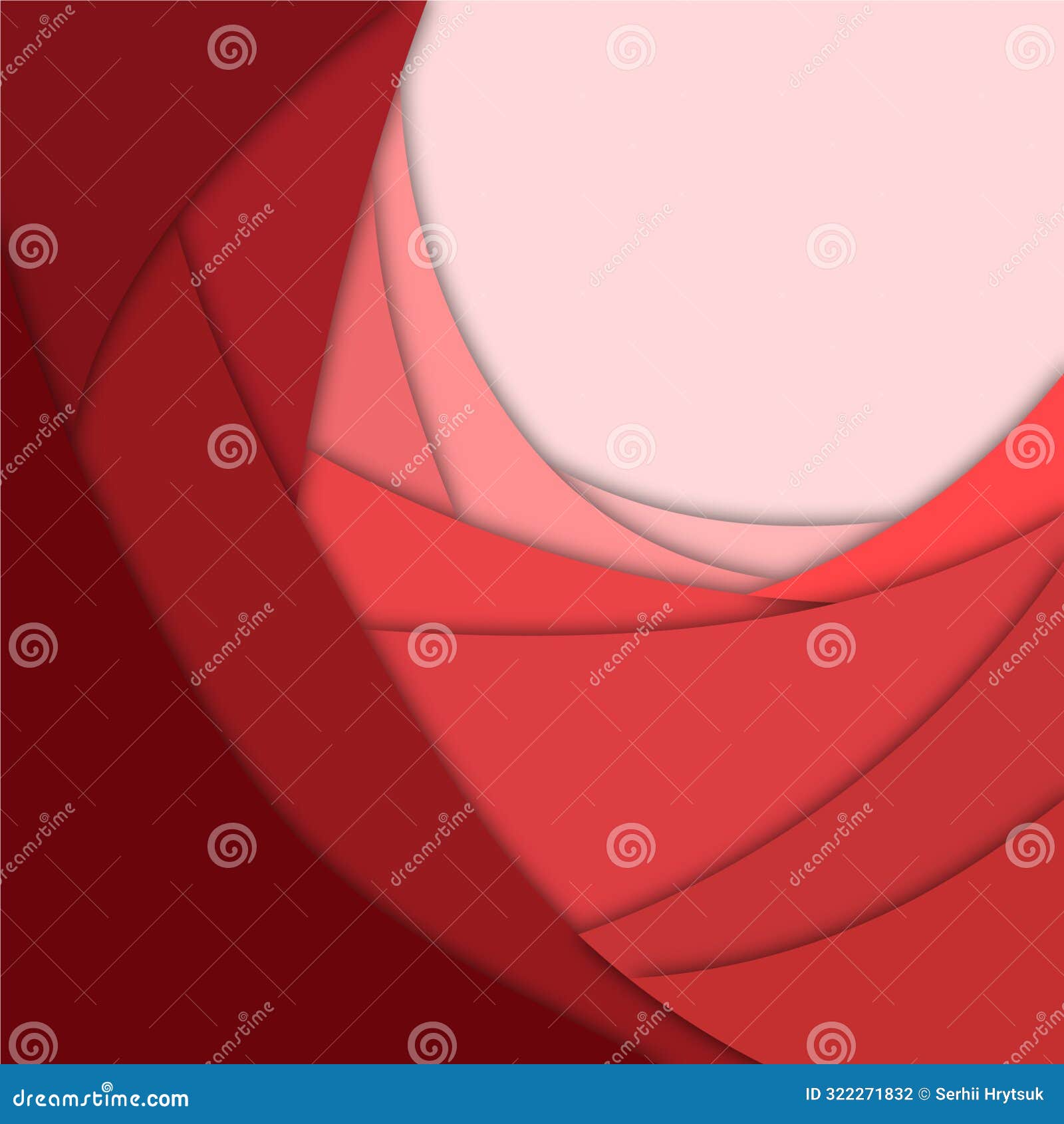 Red Paper Cut Background with Copy Space for Graphic Design Element ...
