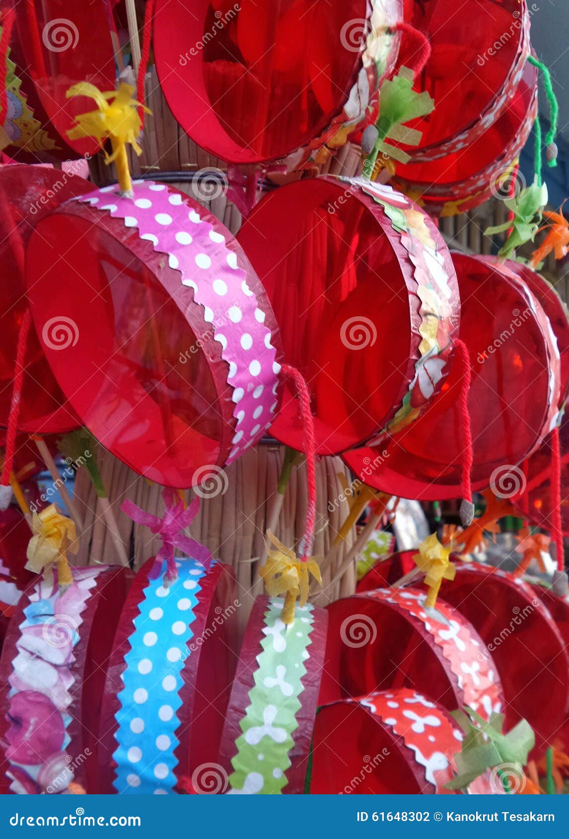 Red paper drum stock photo. Image of simple, drum, handmade - 61648302