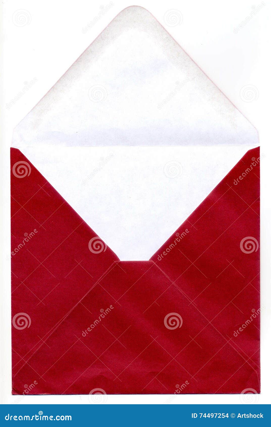 Red Paper Envelope stock photo. Image of greeting, christmas - 74497254