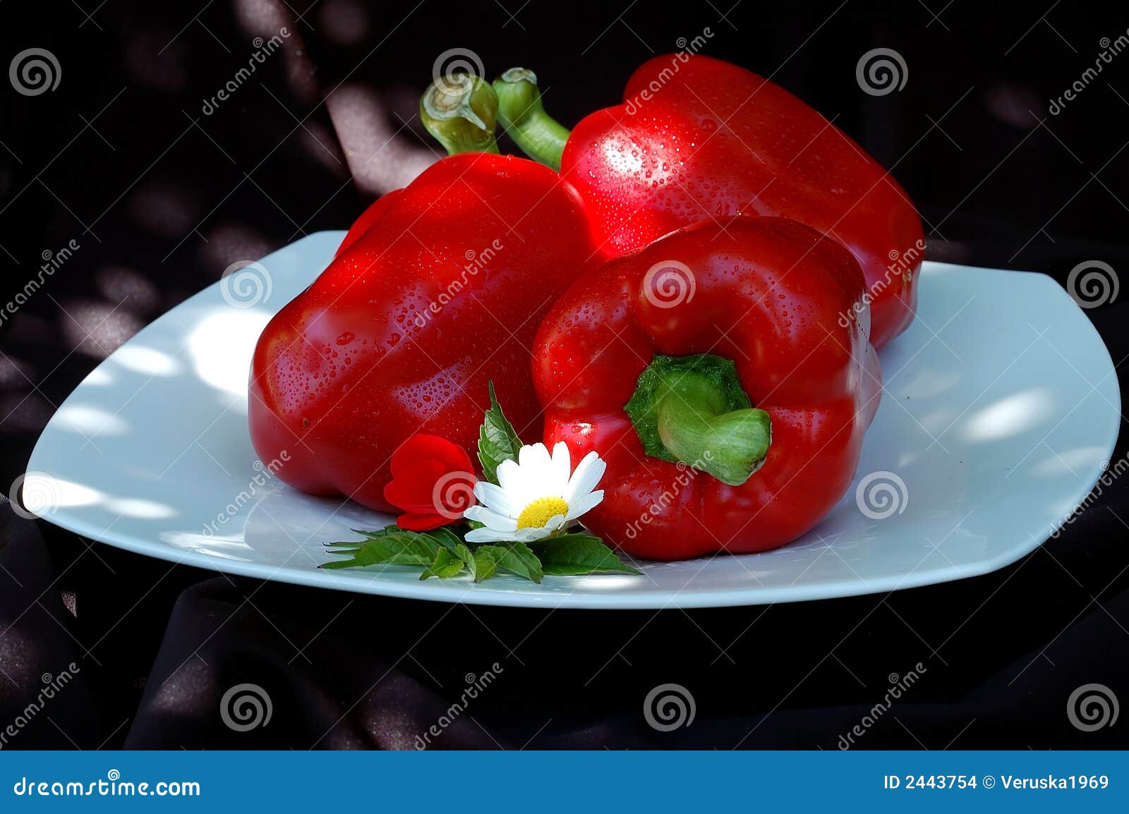 Red paprika stock photo. Image of mass, kitchen, bunch - 2443754