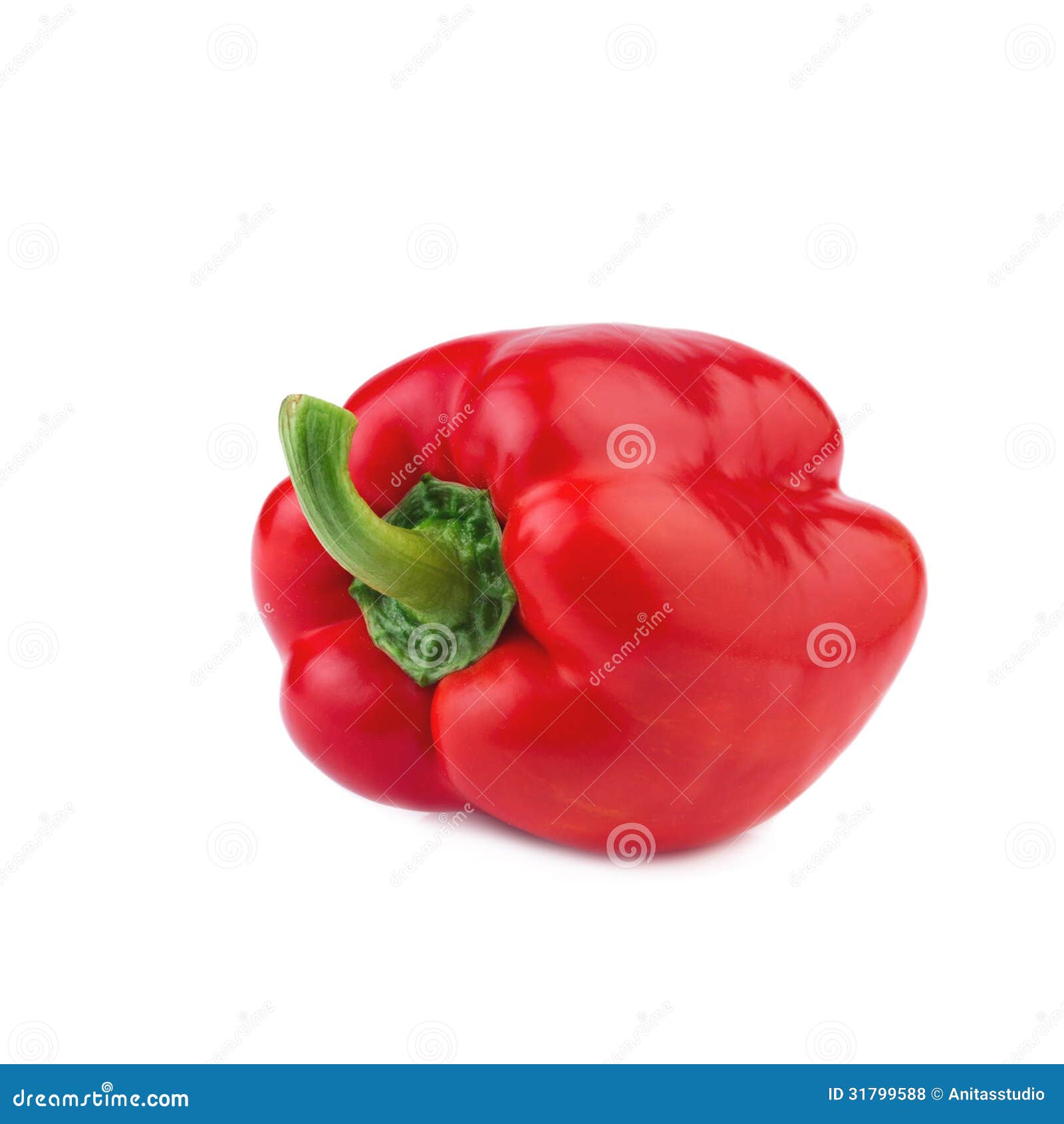 Red paprika stock photo. Image of eating, closeup, ingredient - 31799588