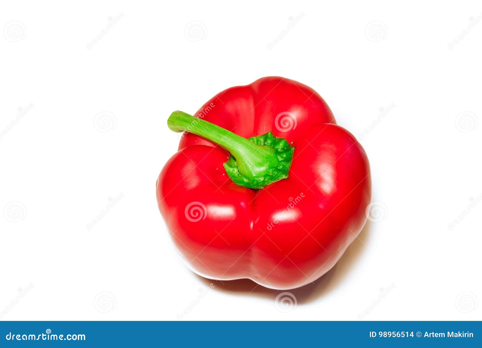 Red paprika stock photo. Image of color, cooking, object - 98956514
