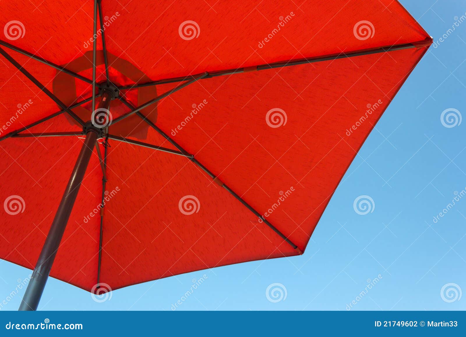 Red parasol stock photo. Image of vacation, sunshade - 21749602
