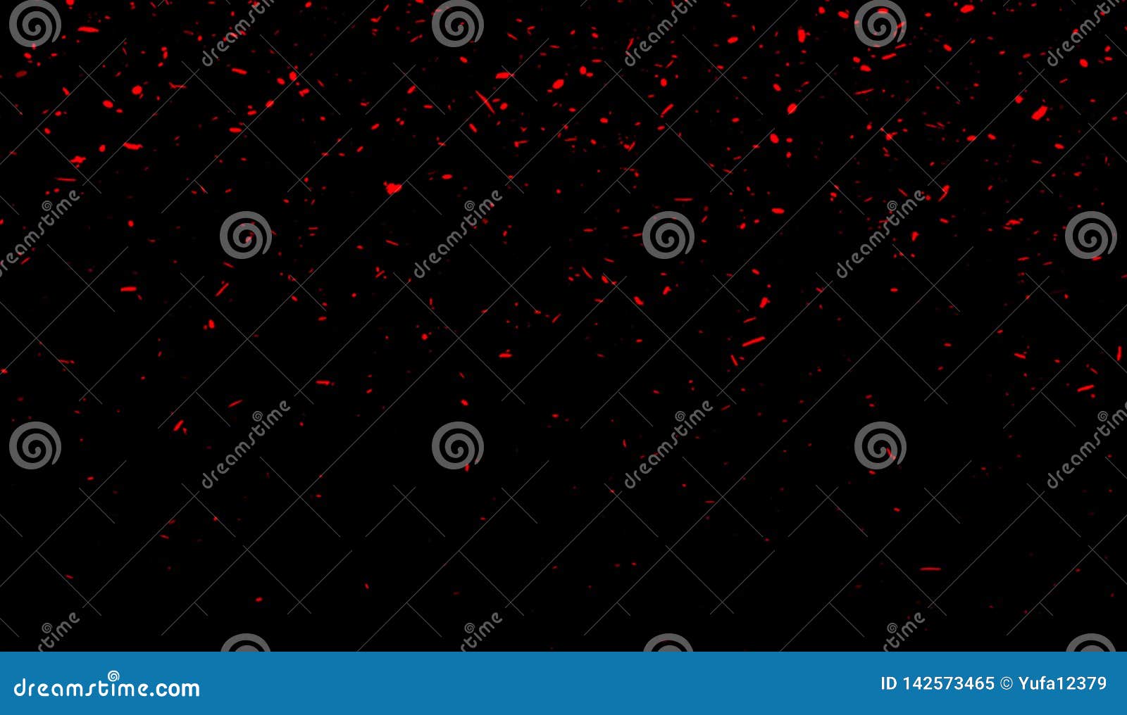 Red Particles Sparkle Spray Debris. Overlays Texture . Design Element ...